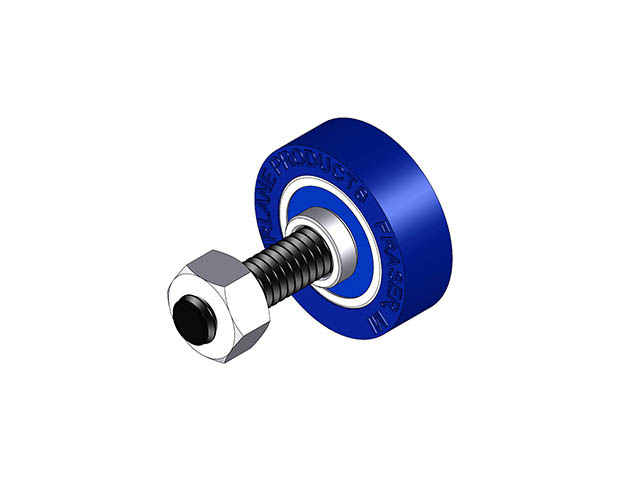 Urethane Covered Bearing - Stud Mount - 60 Dur - 1.00 in Dia X .313 in ...