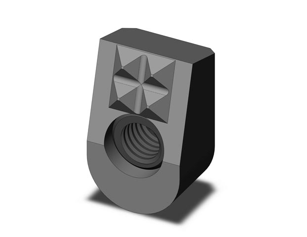 Solid Carbide Gripper - Angle Grip - 10 mm X 3/8 in - 4 Point