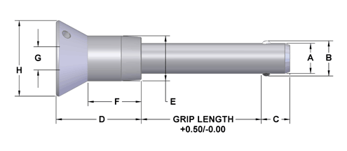 17-4 Stainless Shank and Handle (Inch) - Fairlane Products